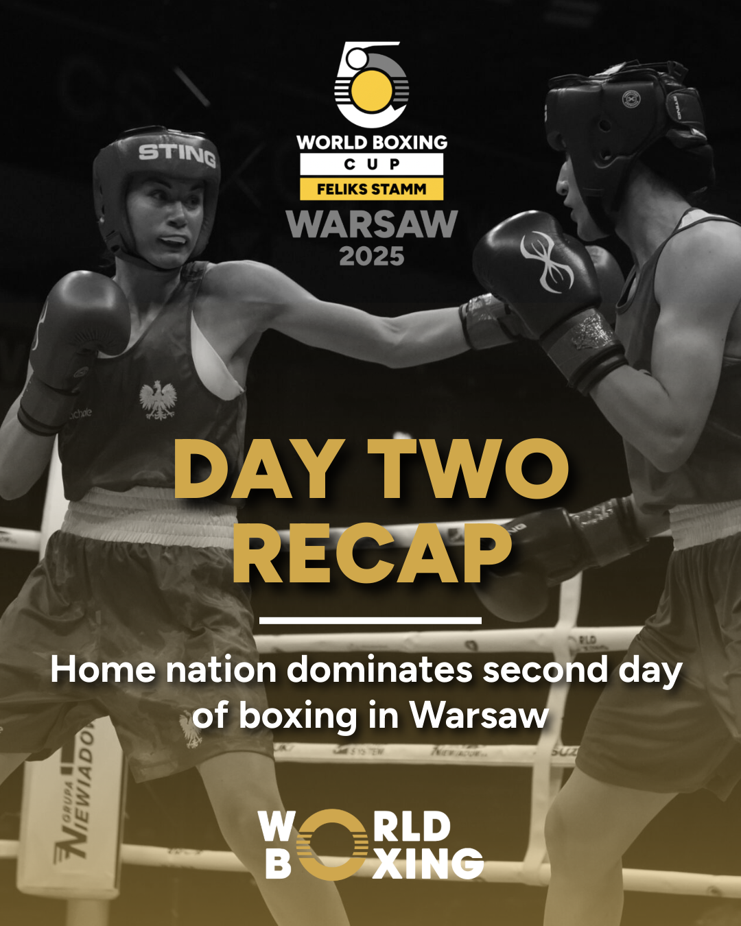 Home nation dominates second day of boxing in Warsaw - World Boxing