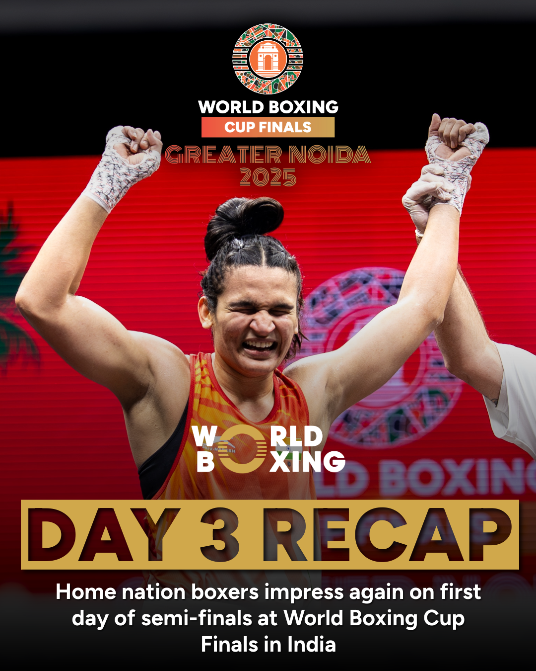 Home nation boxers impress again on first day of semi-finals at World ...