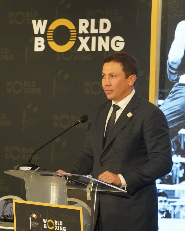 President of World Boxing Gennadiy Golovkin sets out plans for 2026 in ...